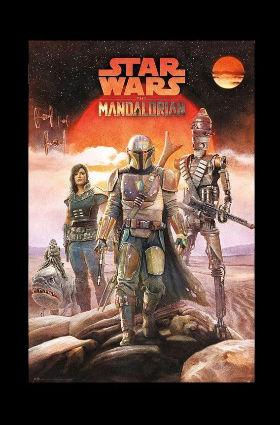 The Mandalorian Crew Poster