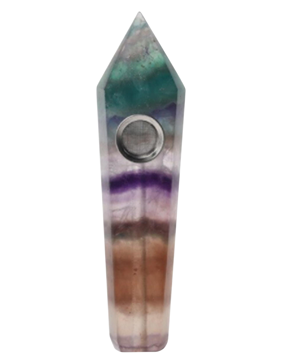 DankStop Stone Pipe - Hand Pipe for Dry Herbs - Small