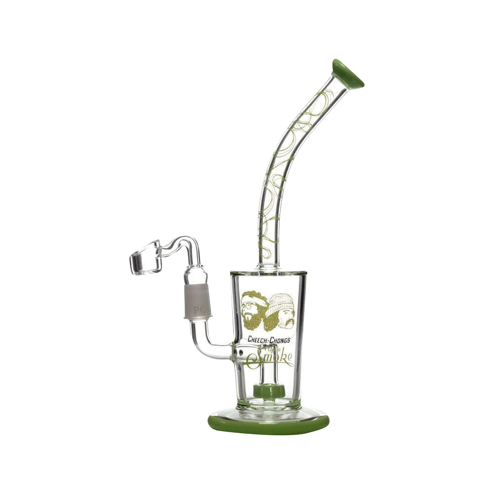 Cheech & Chong Maui Waui Dab Rig - 10 Inch Hand-Blown Glass Water Pipe