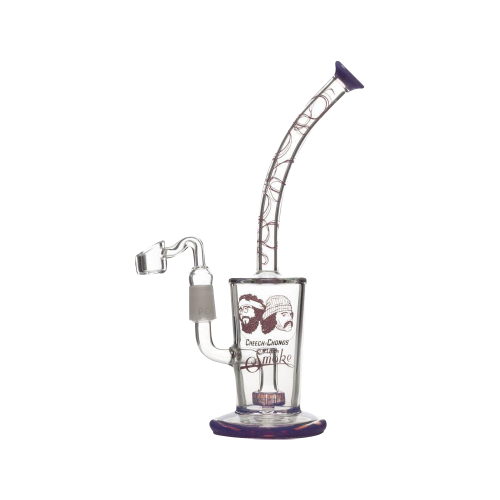 Cheech & Chong Maui Waui Dab Rig - 10 Inch Hand-Blown Glass Water Pipe