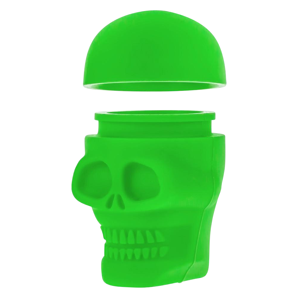 Silicone Non-Stick "Skull" Stash Container